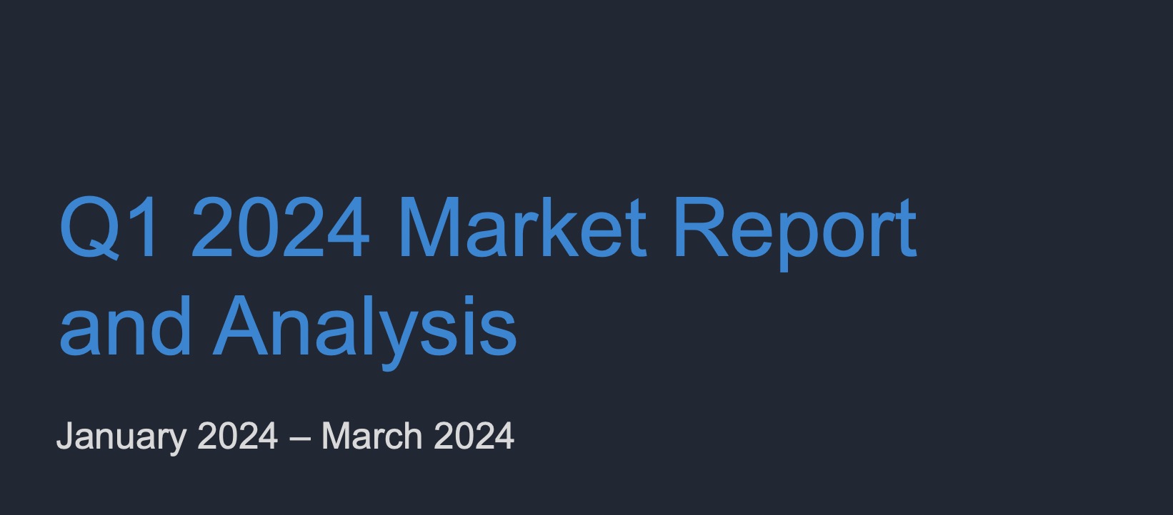 3DP/AM Market Insights: Q1 2024 - Additive Manufacturing Research